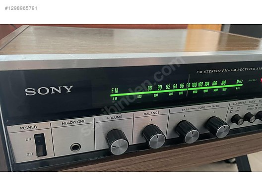 Sony Receiver Amfi - Sony STR 160 A Vintage 1970'ler ilk üretimlerden ...
