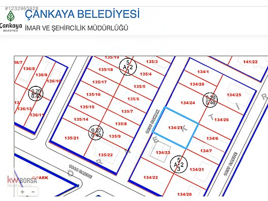 Ahlatlıbel'de geniş bahçeli villa projesi için ideal 660 m2 arsa ...