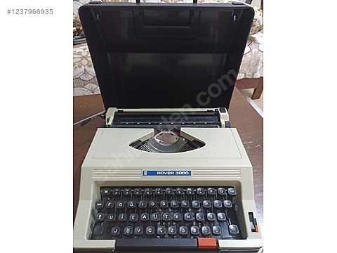 ROVER 3000 SIFIR ANTİKA DAKTİLO sahibinden.comda - 1237966935