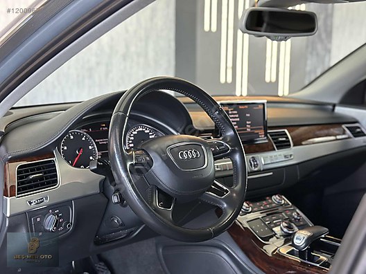 Audi / A8 / 3.0 TDI / Quattro Long / BEŞMER OTO 2012 AUDİ A8L 4K.ISITMA+SOĞUTMA MASAJ BOSE TV ...