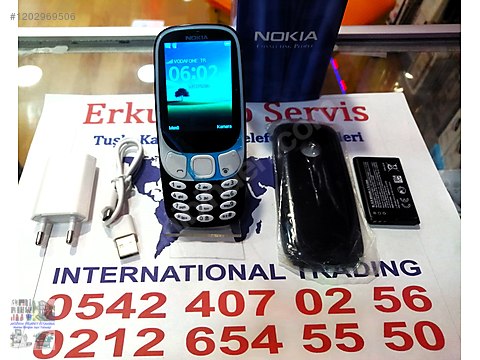 Nokia / 6300 / NOKİA TUŞLU 3310 YENİ NESİL SIFIR KUTULU CİHAZ sahibinden.comda - 1202969506
