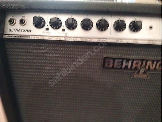 Behringer Ultratwin GX210 - Gitar Amfisi ve Diğer Enstrüman Yan ...