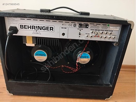 Behringer Ultratwin GX210 - Gitar Amfisi ve Diğer Enstrüman Yan ...