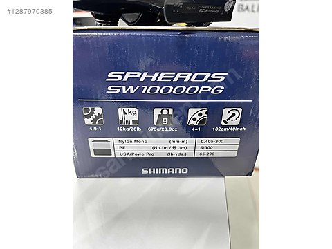 Olta Makinesi / SHIMANO SPHEROS 10000 PG TR ÜRÜNÜ sahibinden.comda ...