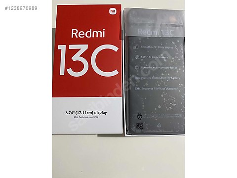 Xiaomi / Redmi 13C / XİAMİO REDMİ NOTE 13C TÜRKİYE GARANTİLİ sahibinden ...