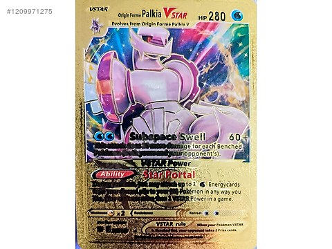 Pokemon Kartı - Palkia V-Star Gold Card sahibinden.comda - 1209971275