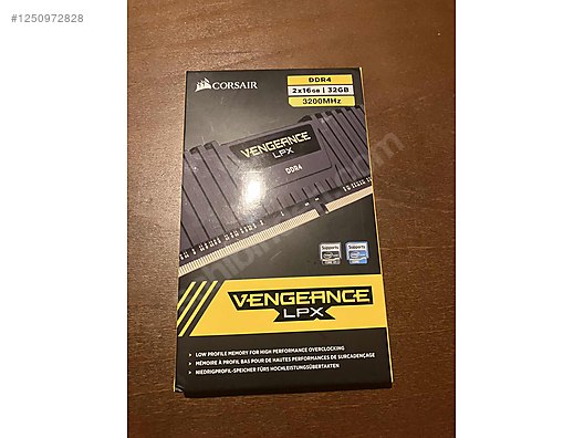 Corsair Vengeance LPX 2x16GB (32GB) 3200 MHz DDR4 RAM (bellek) - RAM Bellek ve Tüm Masaüstü ...