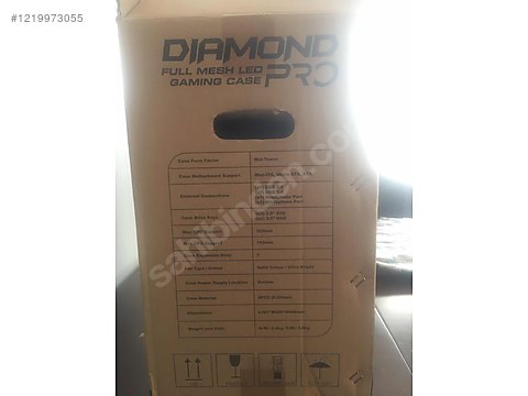 Dark diamond pro mesh led Oyuncu Kasası - Kasa ve Tüm Masaüstü ...