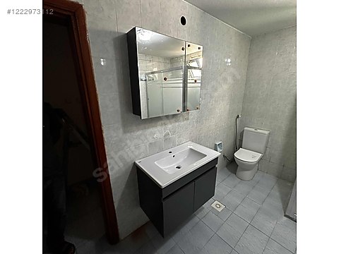 80 cm Antrasit gri Mdf lam banyo dolap - Banyo Dolabı ve Yapı ...