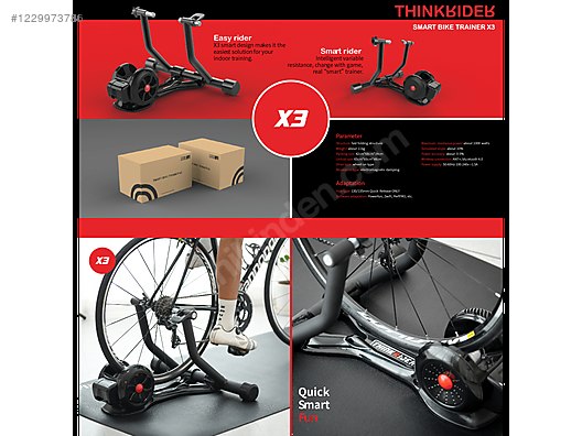 ThinkRider X3 Smart Trainer sahibinden.comda - 1229973786