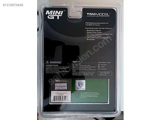 Mini GT Diecast Model 1:64 Lamborghini Araba - 1318974846