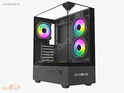 STRONG DİAMOND 6X ARGB FANLI 600W +80 PSU GAMING KASA - Kasa ve Tüm ...