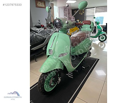 Yuki Bellini 125 2024 Model Scooter / Maxi Scooter Motor Motosiklet ...