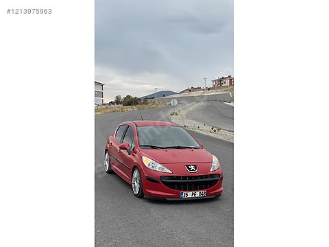 Peugeot / 207 / 1.4 HDi / Trendy / Alev Kırmızı Kiraz 2008 MODEL ...