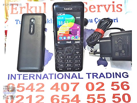 Nokia / 206 / NOKİA 206.1 ORIJINAL KASA KAPAK SIFIRLANMIŞ YASAL KAYITLI sahibinden.comda ...