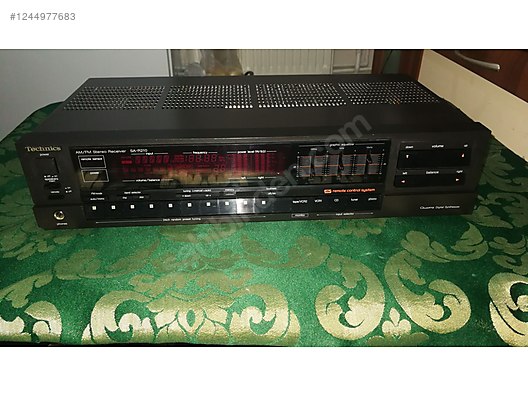 TECHNİCS SA-R210 AM/FM STEREO RECEİVER JAPAN PRE OUT/MAIN IN - Technics ...