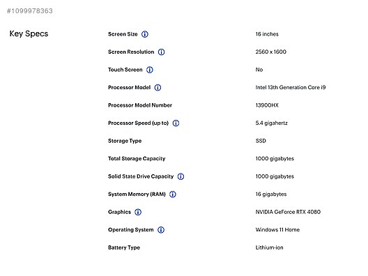 Alienware RTX 4080, Gaming Laptop 13th Core i9, 16GB, 1TB SSD - İlan ve ...