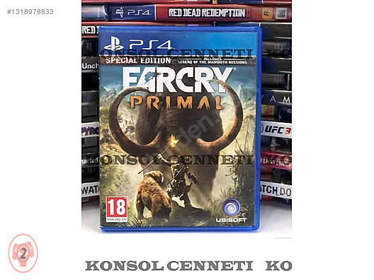Farcry Primal - Ps4 - SIFIR - Bakırköy Meydan - Konsol Cenneti ...