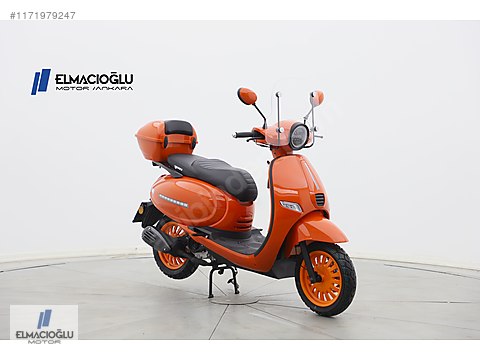Yuki Bellini 50 2024 Model Scooter / Maxi Scooter Motor Motosiklet ...