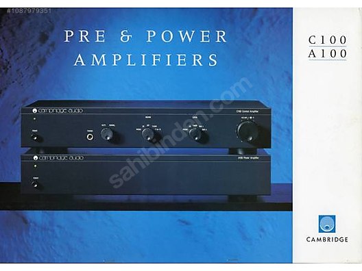 Cambridge Audio Power Amfi - CAMBRİDGE AUDİO A100 POWER C100 PRE ÜST ...