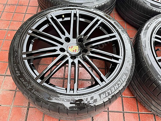 20 İNÇ PORSCHE PANAMERA CAYENNE BLACK EDİTİON TURBO SET - En uygun jant ...