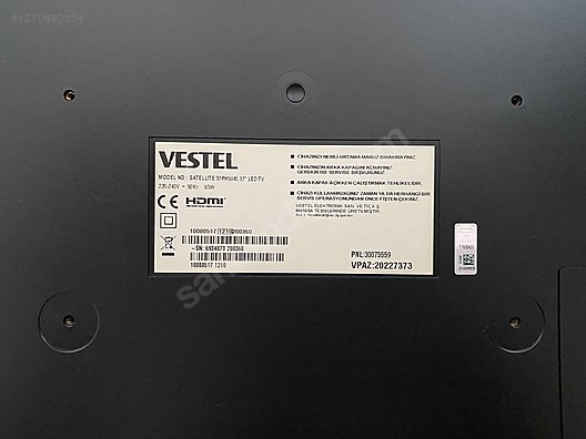 Vestel 32 inch 80 ekran led tv - İkinci El Vestel LED & LCD TV İlanları ...