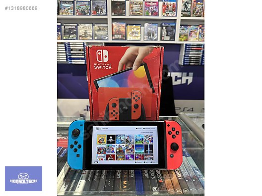 Nintendo Switch Çİpli+256 GB+CFW + 40 OYUNLU - TAKAS -KONSOLTECH ...