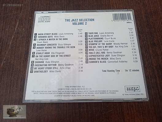 THE JAZZ SELECTION VOLUME 2 CD* - Müzik CD leri Alışverişte İlk Adres ...