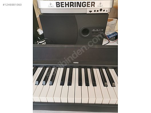 Dijital PIANO KORG B1SP 88 tuşlu Siyah (yeni gibi) - Piyano ve Tuşlu ...