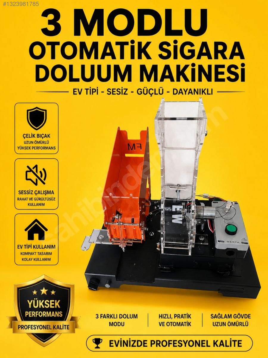 3 MODLU OTOMATİK SİGARA SARMA MAKİNESİ sahibinden.comda - 1323981785