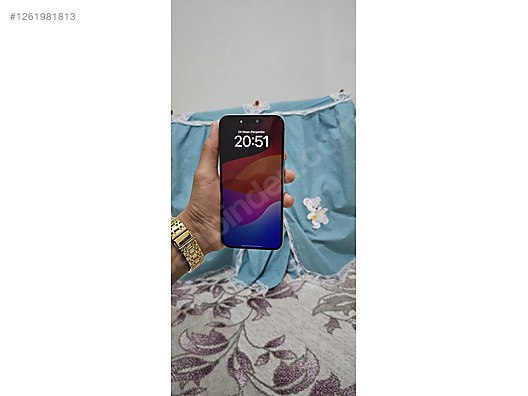 Apple / iPhone 15 Pro Max / Ayfon 15 pro max 256 gb 1 yıl garantili pil ...
