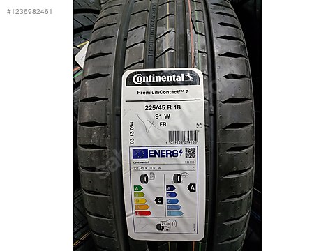 225 45 18 CONTİNENTAL sahibinden.comda - 1236982461