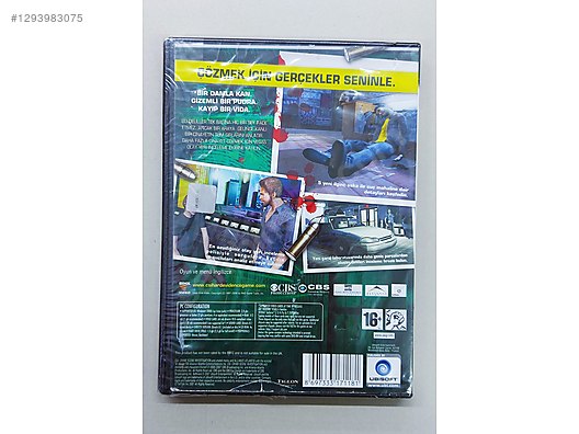 Ubisoft CSI Hard Evidence PC DVD Orijinal Bilgisayar Oyunu sahibinden ...
