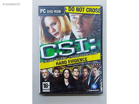 Ubisoft CSI Hard Evidence PC DVD Orijinal Bilgisayar Oyunu sahibinden ...