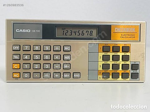 Casio CB-100 Hesap Makinesi sahibinden.comda - 1260983536