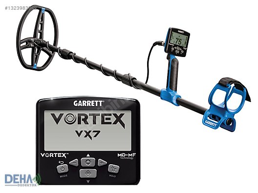 Garrett Vortex VX7 Metal Arama Dedektörü Deha Dedektör - Metal ...