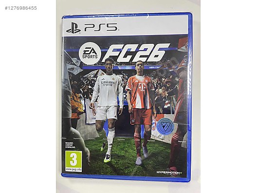 PlayStation 5 FIFA 2026 CD sahibinden.comda - 1276986455