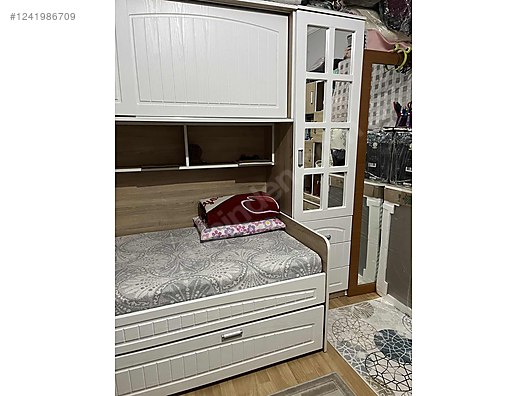 Genç Odası Takımı / ÇOK KULLANIŞLI DOLAP İLE BİR TEK KİŞİLİK ODA ACİL ...