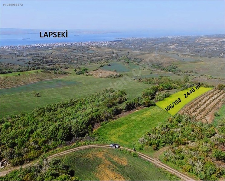 LAPSEKİ/GAZİ SÜLEYMAN PAŞA MAH. KOMPLE BOĞAZ VE KÖPRÜ MANZARALI ...