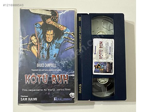 Evil Dead Kötü Ruh Vhs Korku Filmi - VHS & Beta Film Kitap, Dergi ...