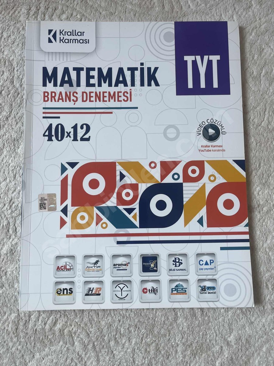 Krallar karması tyt matematik denemesi - Test Kitapları sahibinden.com ...