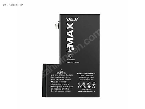 iPhone 12 pro max Deji batarya max güç sahibinden.comda - 1274991012
