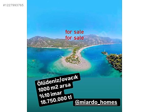 Miardo Homes 'dan Ovacık da kupon köşe parsel - Satılık Arsa İlanları ...