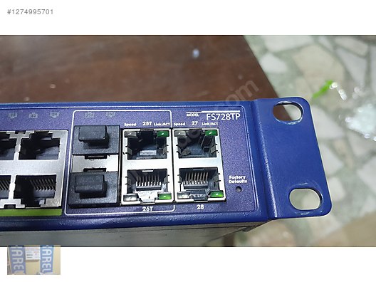 NETGEAR FS728TPV2 24 PORT POE SWITCH SORUNSUZ PAZARLIKSIZ - Switch, Hub ...