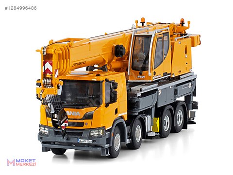 WSI Diecast Model 1/50 Liebherr Vinç İş Makinesi - 1284996486