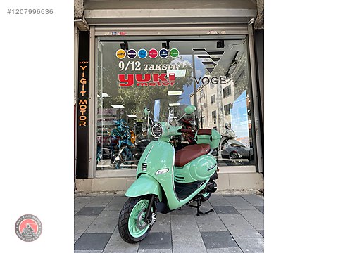 Yuki Bellini 125 2024 Model Scooter / Maxi Scooter Motor Motosiklet ...