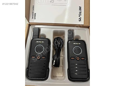 Retevis RB45 16 Kanal Telsiz LİSANS GEREKTİRMEZ sahibinden.comda ...