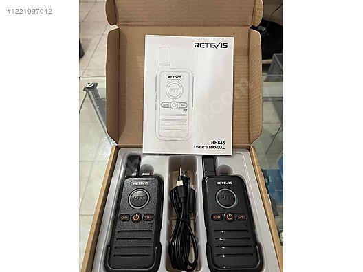 Retevis RB45 16 Kanal Telsiz LİSANS GEREKTİRMEZ sahibinden.comda ...