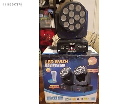 ECLİPS wash 1210 12x8 W boyama robot ışık sahibinden.comda - 1186997878