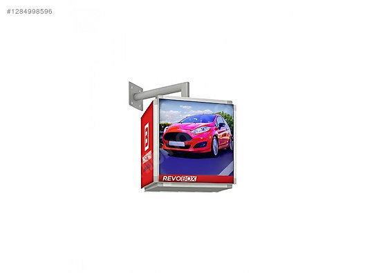 RevoBox RSD105 Işıklı 360° Dönen Tabela Duvar Tipi Lightbox - Yapı ...